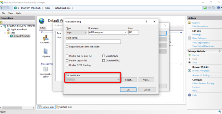 Setting Up Let’s Encrypt SSL on Windows and Hardening IIS with Posh-ACME and PowerShell – Axelar